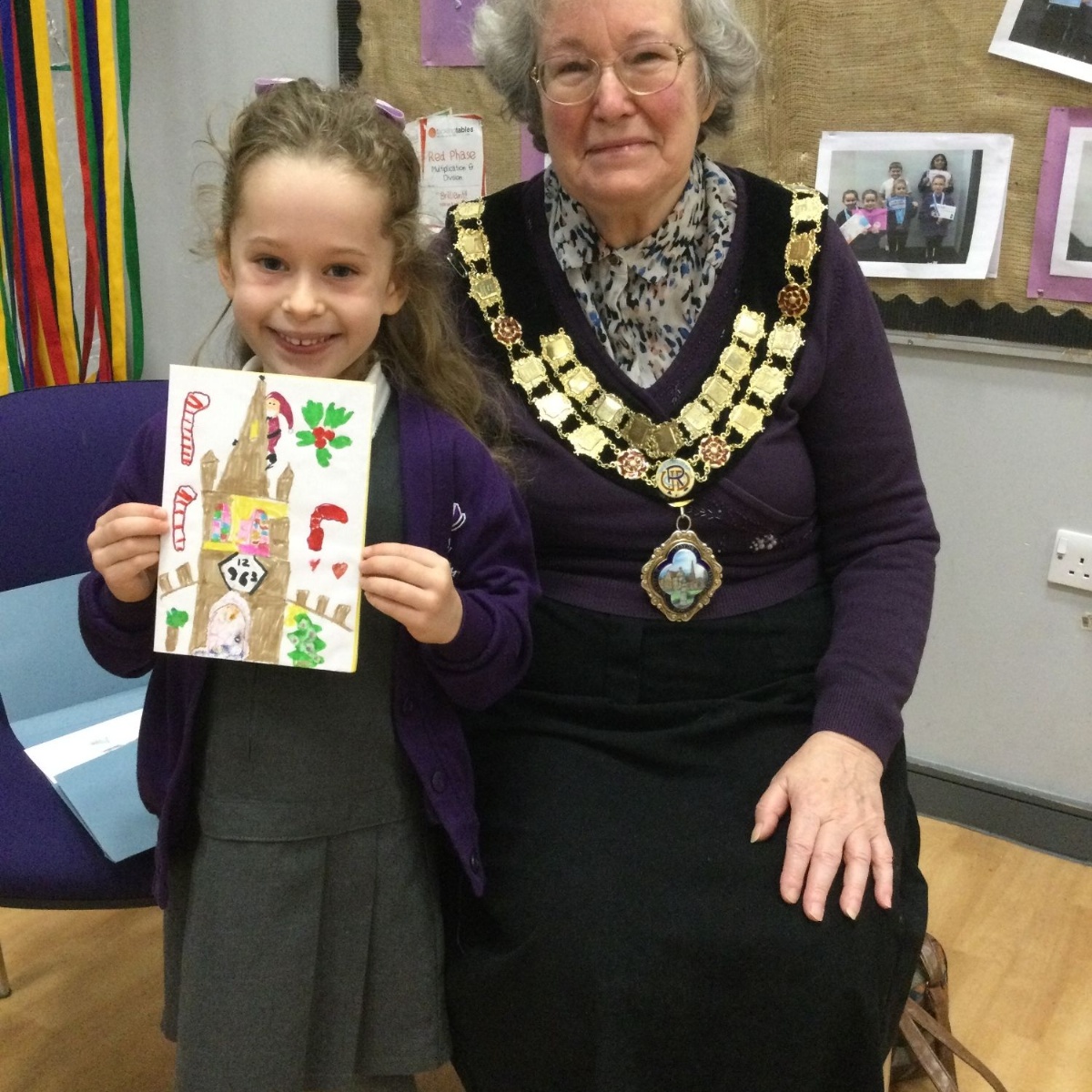 Rushden Primary Academy - Christmas Card Runner Up!